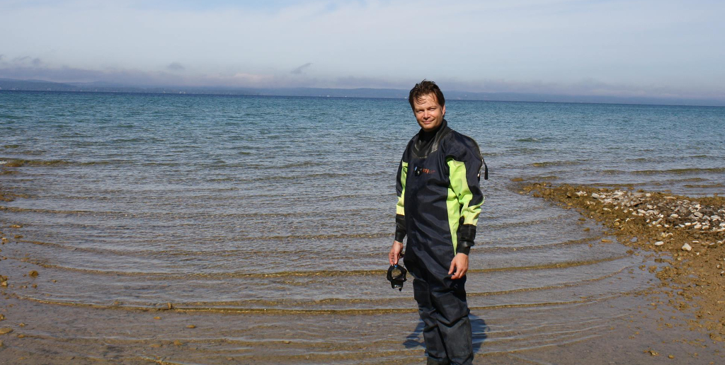 Dr Mark Holley – Underwater Archaeologist – Ovid, Michigan USA